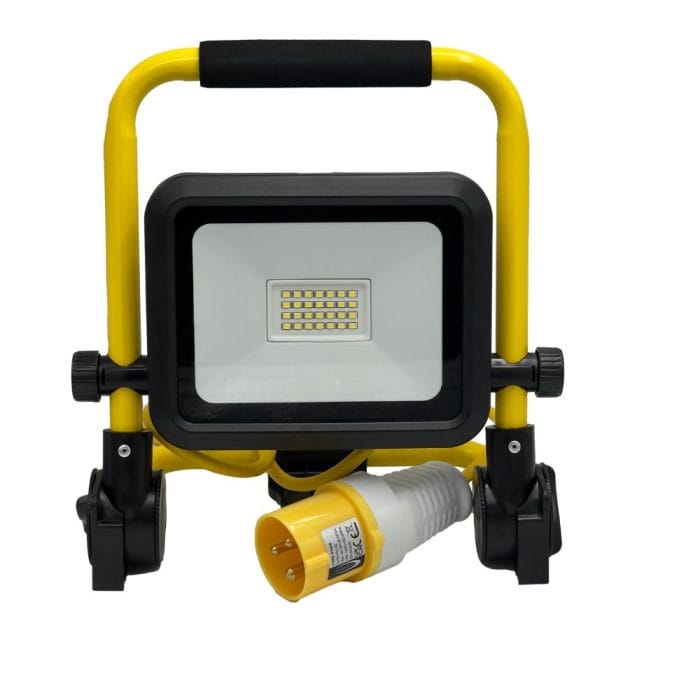 110V Portable LED Work Light 20W IP54 Rated
