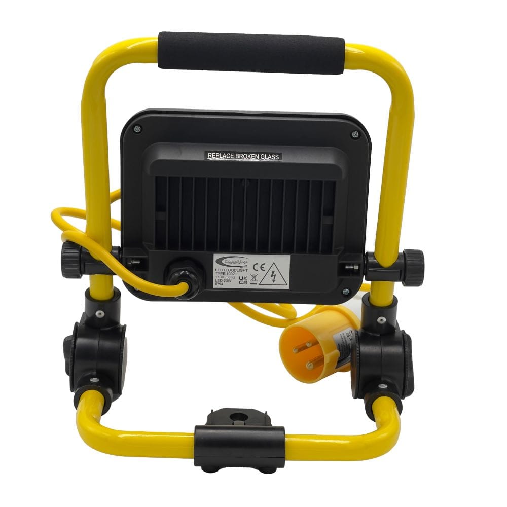 110V Portable LED Work Light 20W IP54 Rated